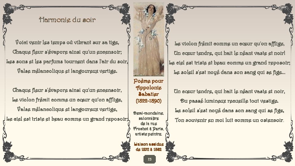 Charles Baudelaire 1821 1867 Et ses pomes pour