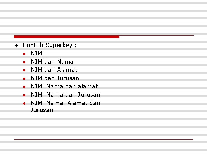 Model Data ENTITY RELATIONSHIP Helda Yudiastuti M Kom