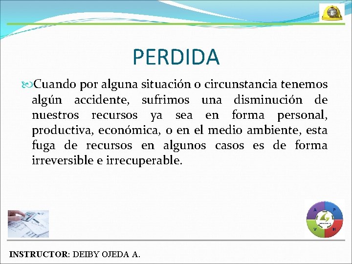 CONTROL DE PERDIDAS FUNDAMENTOS BASICOS DE SALUD Y