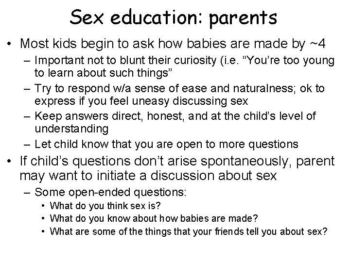 Chapter 12 Sexuality During Childhood and Adolescence Infant