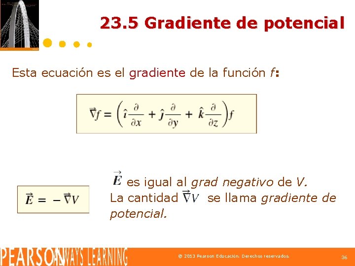 Captulo 23 Potencial elctrico La informacin contenida en