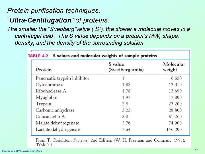 Biochemistry 3070 Exploring Proteins 1 Every living cell