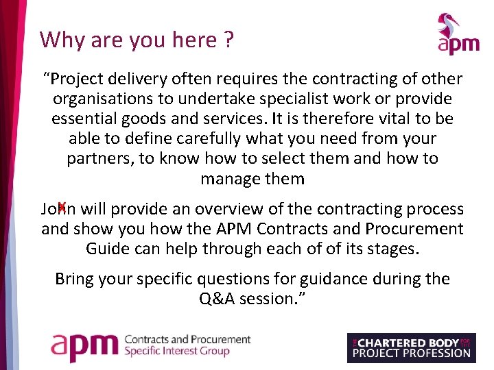How to successfully contract with others to deliver