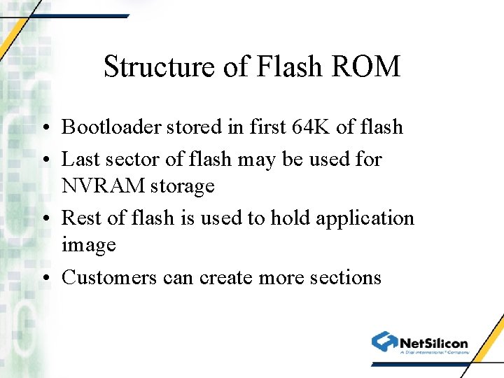 NETOS Bootloader Overview Requirements How to Build How