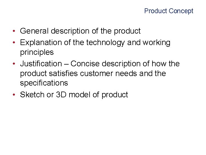 Concept Development Engineering Design and Development 2013 Project