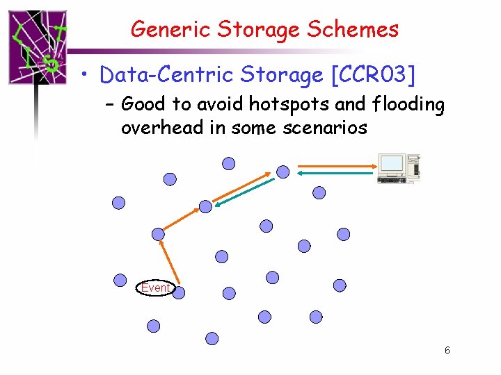 Load Balance and Efficient Hierarchical DataCentric Storage in