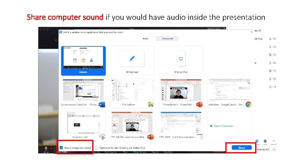 Zoom Technical Guidelines Session structure The moderator will