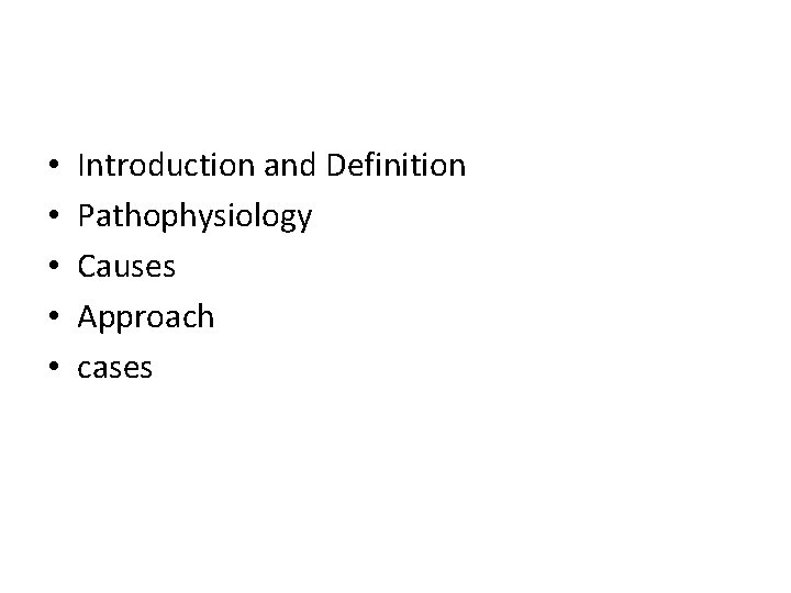 SOB Khalid AlMobaireek Introduction and Definition Pathophysiology Causes