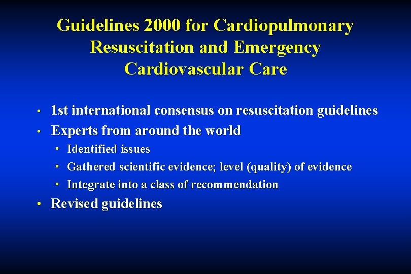 Overview of ACLS Pharmacology and Update on New