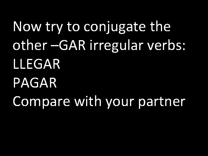 car gar zar verbs car gar zar tocar