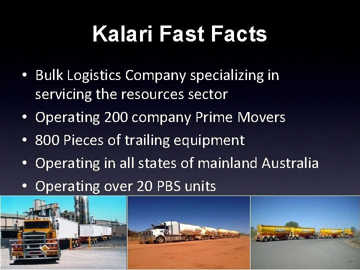 Presentation Darren Whyte Kalari PBS The first Five