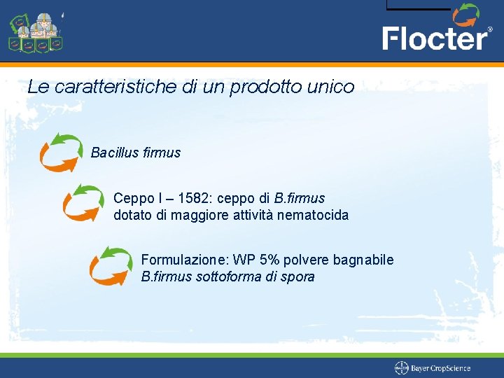 FLOCTER BACILLUS FIRMUS I1582 NUOVO NEMATOCIDA BIOLOGICO CHE