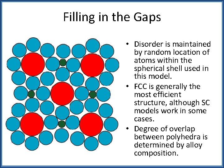 The Structure of Metallic Glasses David Poerschke Materials
