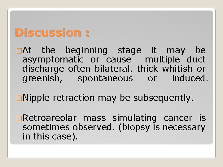 BREAST BR 12 PLASMA CELL MASTITIS A REPORT