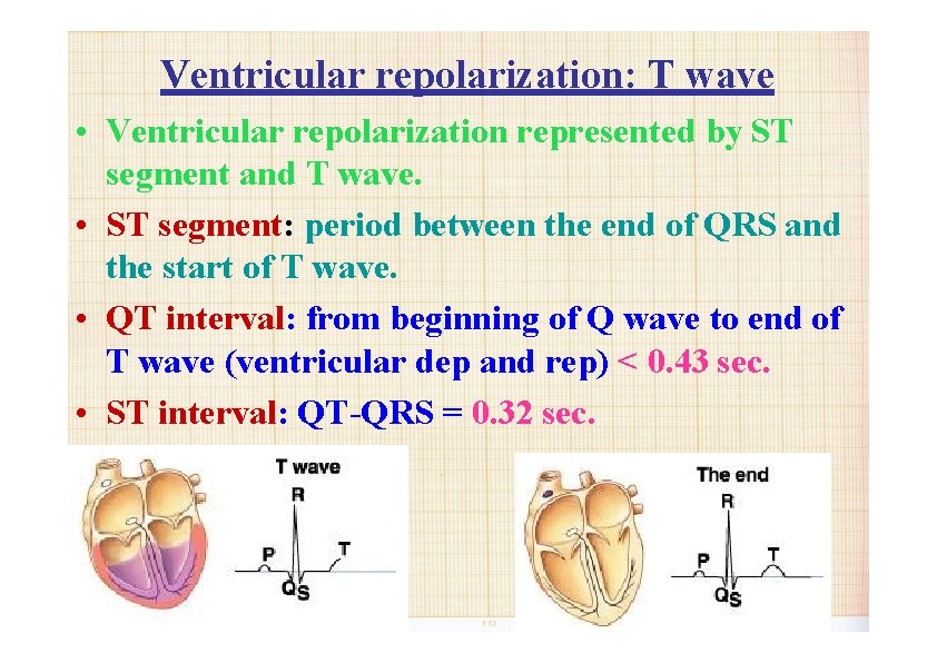 Electrocardiogram Dr Thouraya Said Contents 1 ECG paper