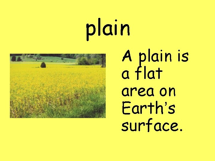 What are Landforms Fourth Grade Science and Social