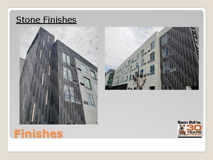 Master Wall Inc Product and Systems Presentation At