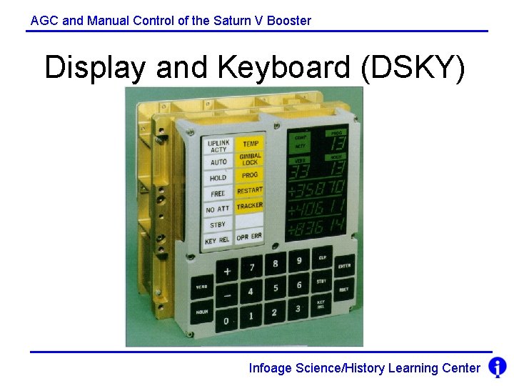 AGC and Manual Control of the Saturn V