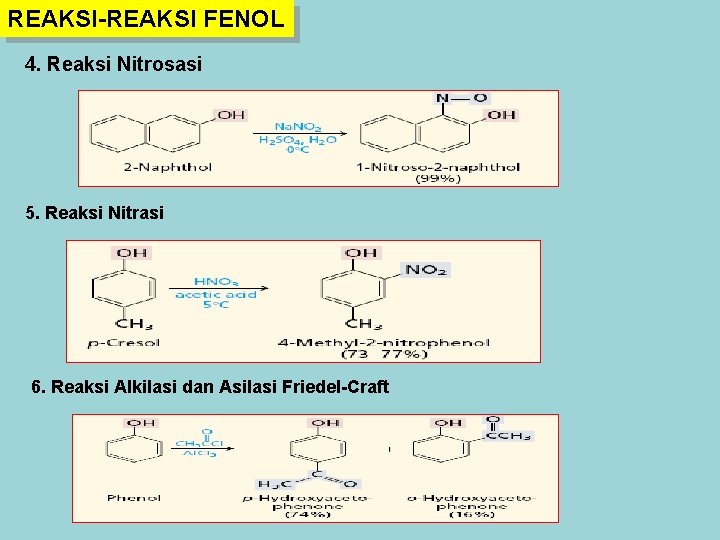 FENOL Prof Dr Suyatno M Si JURUSAN KIMIA