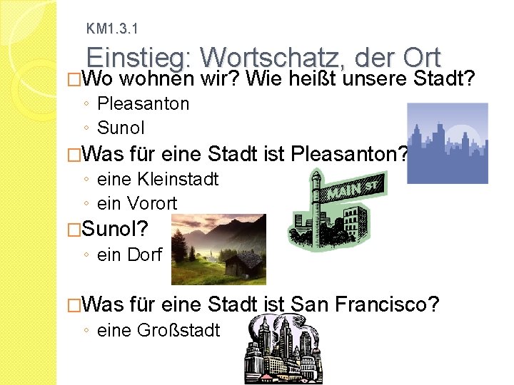 Komm Mit 1 Kapitel 3 Komm mit nach