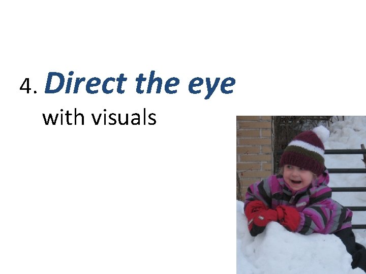 Visual design Based on Garr Reynolds Presentation Zen