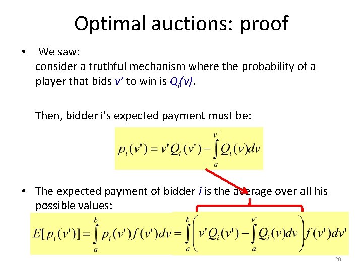 Auction Theory Class 3 optimal auctions 1 Optimal