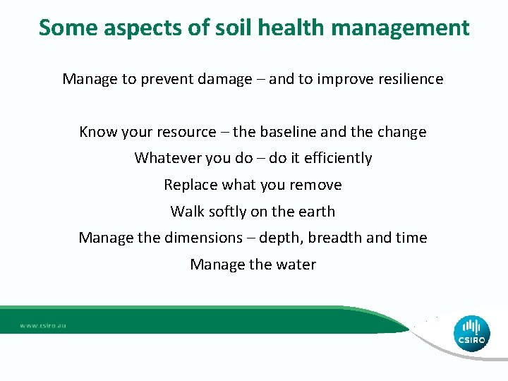 NATIONAL LANDCARE WEBINAR Regenerating Australias Soil Health PART