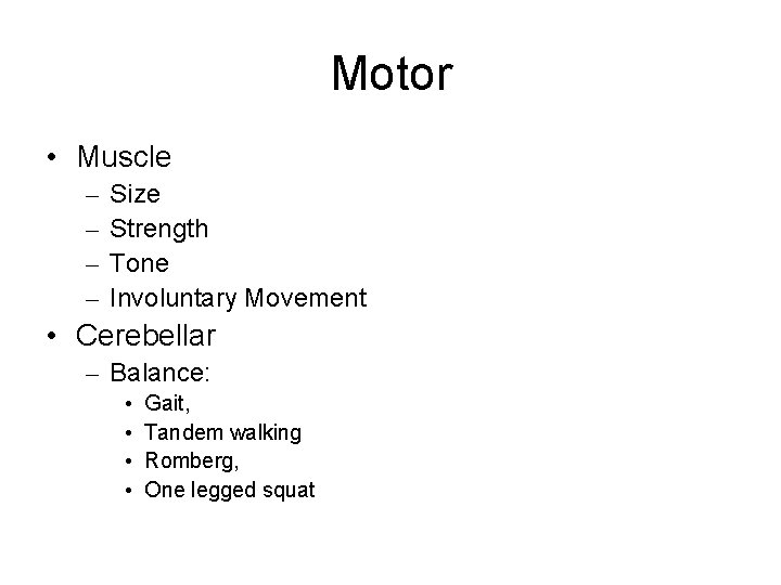 Neurological Assessment Anatomy of Nervous System Central Brain