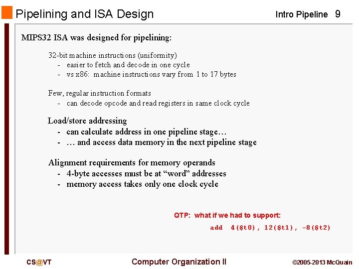 Pipelining Analogy Intro Pipeline 1 Pipelined laundry overlapping
