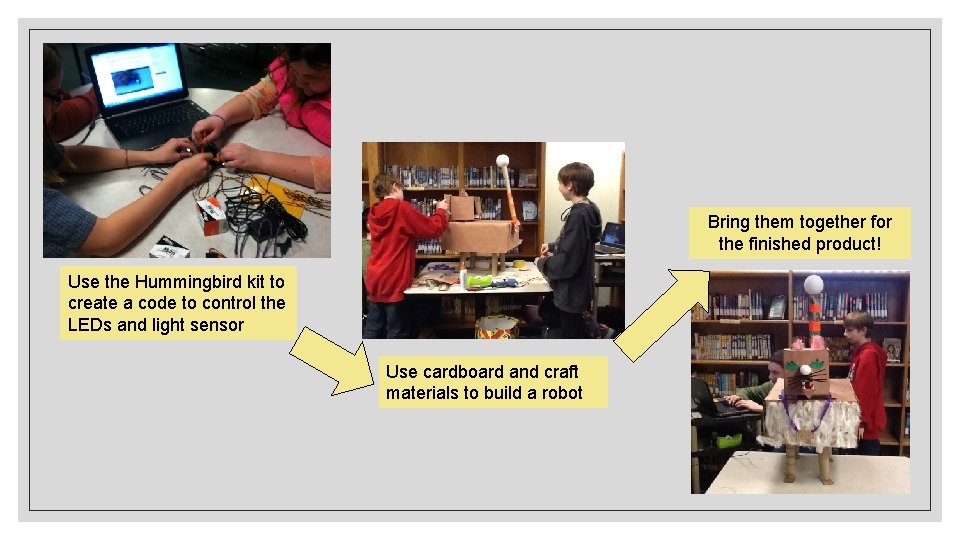 Hummingbird Robotics Project December 2019 Mission 1 Use