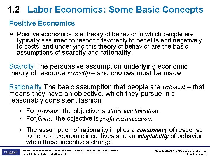 MODERN LABOR ECONOMICS 12 TH EDITION THEORY AND