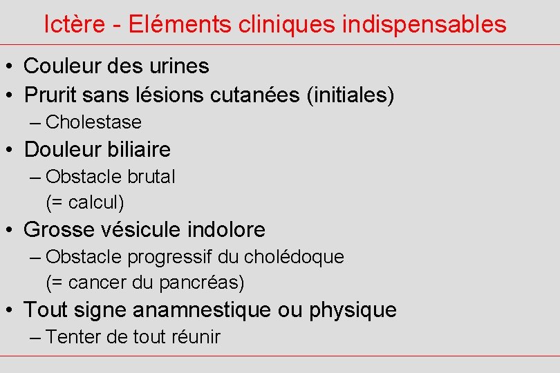 CM ICTERE PrRequis Anatomie des voies biliaires intra