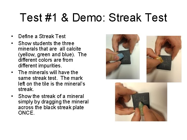 Minerals Vanderbilt Student Volunteers for Science Presentation Spring