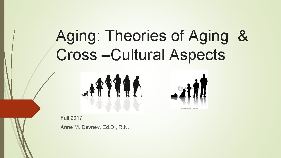 Aging Theories of Aging Cross Cultural Aspects Fall