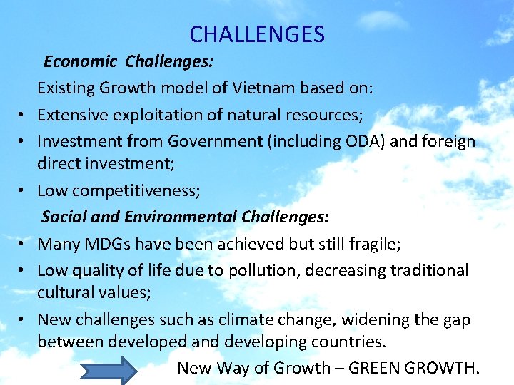 Viet Nam Green Growth Strategy Dr Pham Hoang
