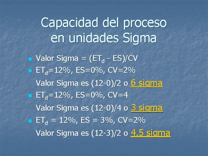 Herramientas prcticas de La calidad Valor Sigma para