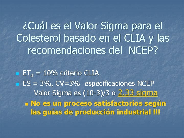 Herramientas prcticas de La calidad Valor Sigma para
