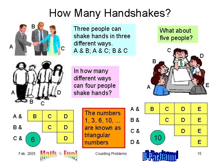 Counting Problems A Lesson in the Math Fun
