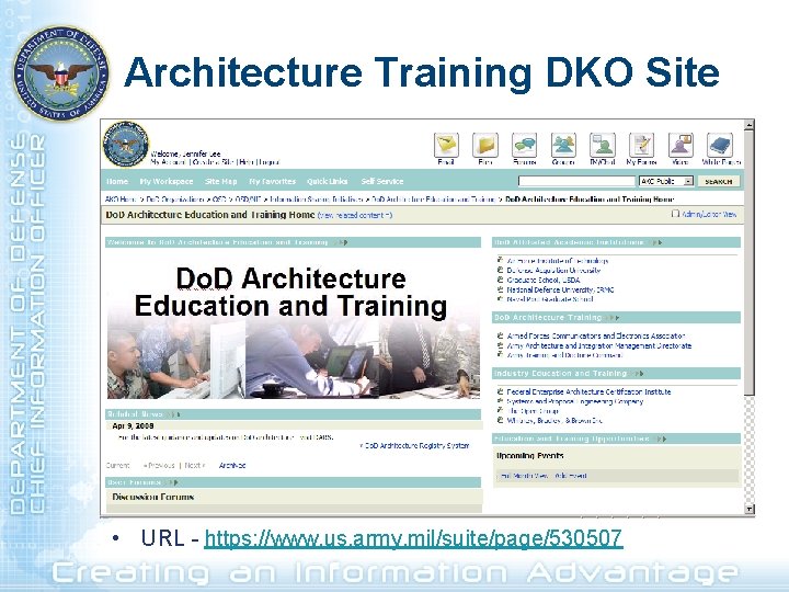Do D Enterprise Architecture Standards The Future of