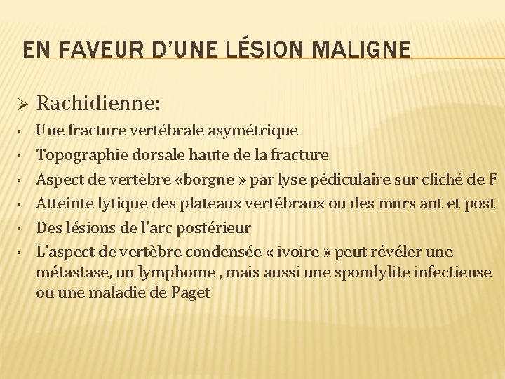 INTERPRETATION DUNE RADIOGRAPHIE EN RHUMATOLOGIE RADIOGRAPHIE STANDARDS Les