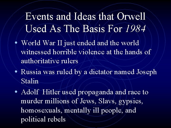 1984 Prereading guide George Orwells classic tale of