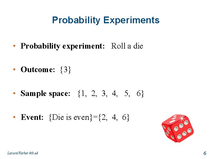 Chapter 3 Probability LarsonFarber 4 th ed 1