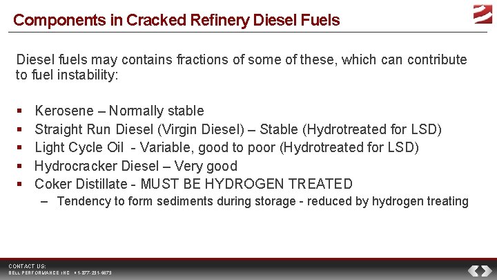 Fuel Stability Diesel Fuel Oil NEW DIMENSION LOGISTICS
