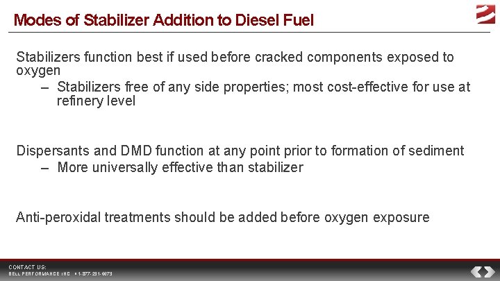 Fuel Stability Diesel Fuel Oil NEW DIMENSION LOGISTICS