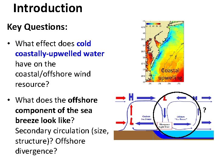 Sea Breeze Coastal Upwelling Modeling to Support Offshore