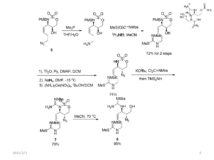 Synthesis of Saxitoxin Fleming J J Du Bois
