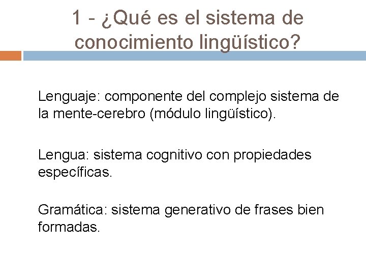 PSICOLINGSTICA 2010 Modelos de adquisicin del lenguaje Marco