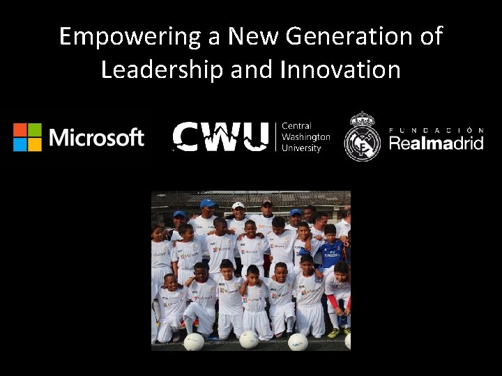 Empowering a New Generation of Leadership and Innovation