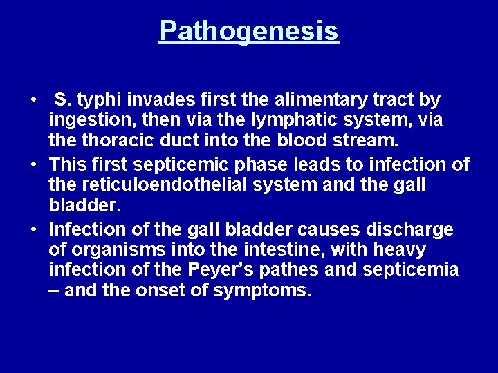 SALMONELLA INFECTIONS salmonelloses The Enterobacteraceae comprise ...
