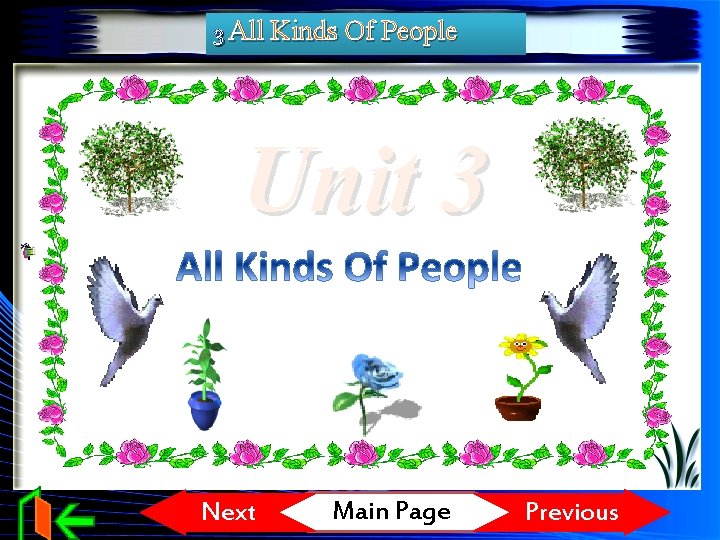 3 All Kinds Of People Unit 3 Next